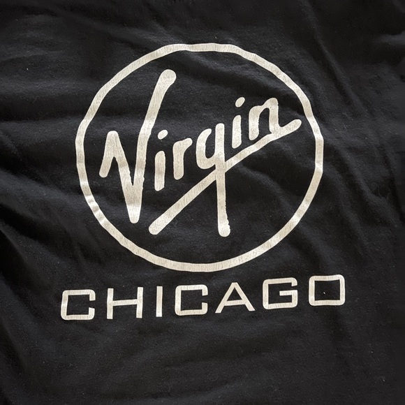 Vintage | Shirts | Virgin Records Chicago Vintage Tshirt Adult Medium ...